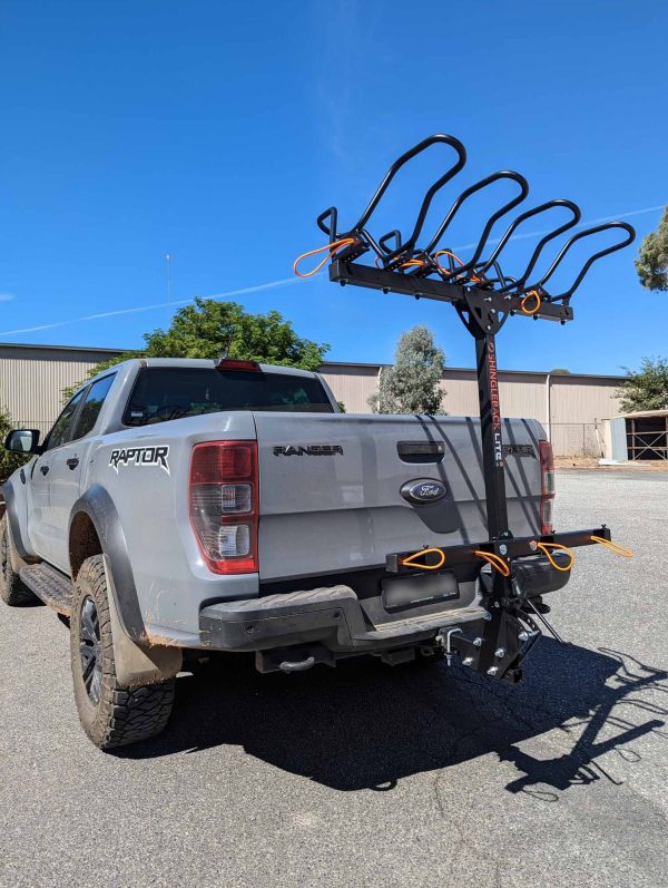 Vertical Bike Rack Vehicle Image Gallery | Shingleback Off Road