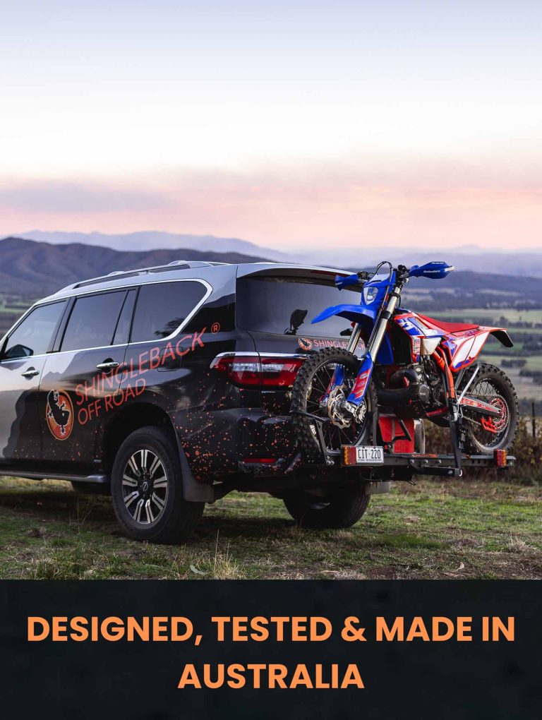 Shingleback Moto Rack | Motorcycle Carrier | Shingleback Off Road